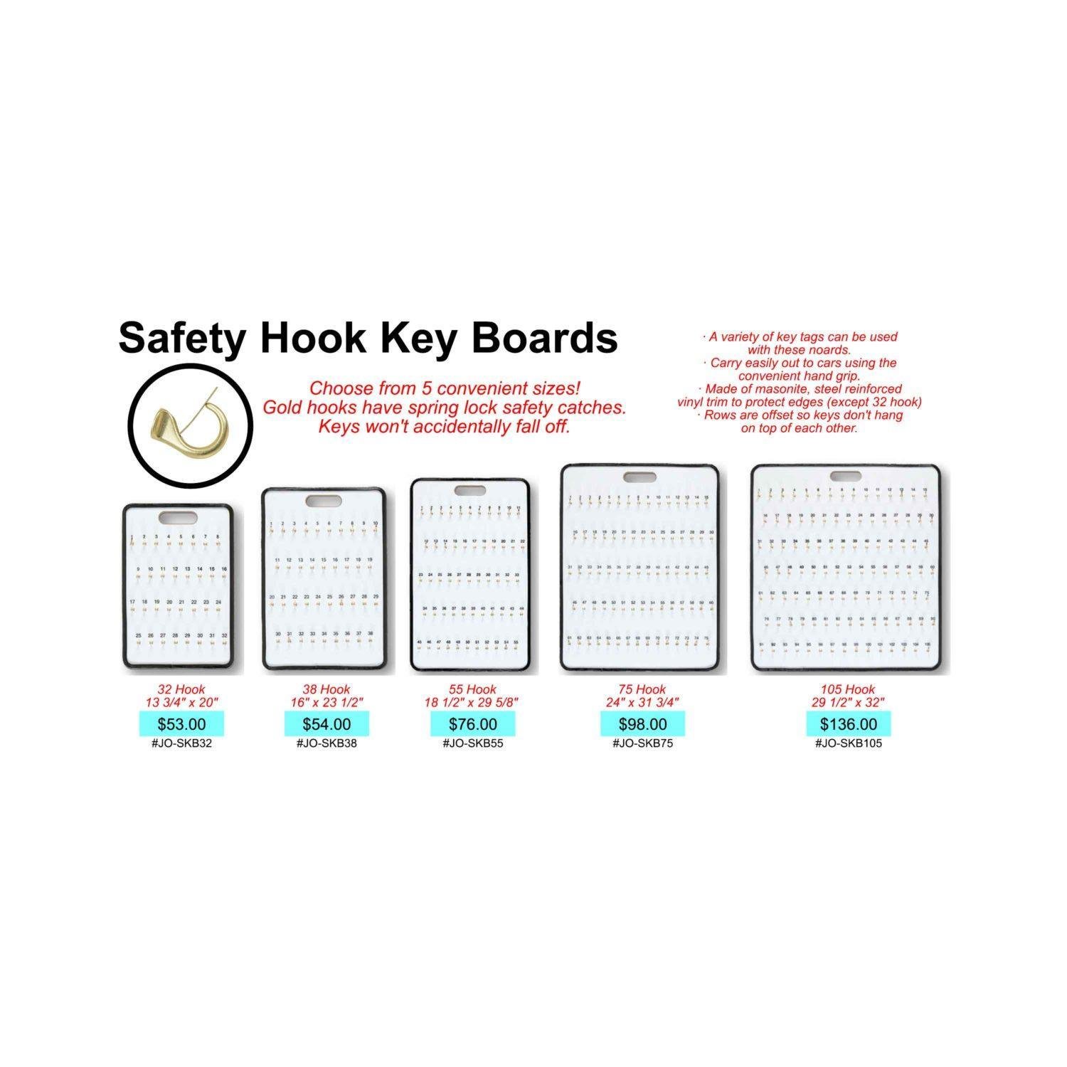Safety Hook Key Boards – Car dealer supplies | Massachusetts | Oliveri ...