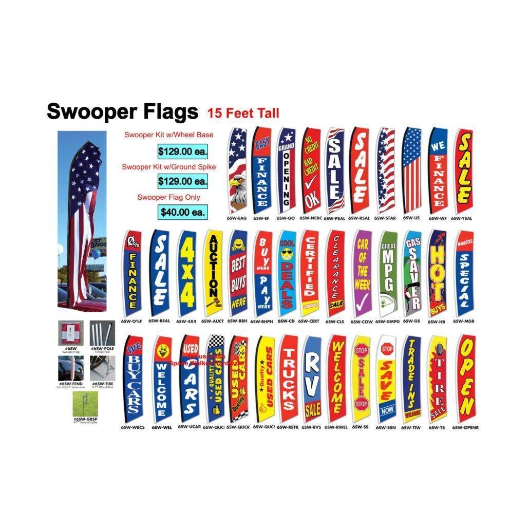 Swooper Flags-Each – Car dealer supplies | Massachusetts | Oliveri's ...